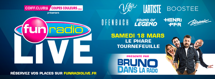 Fun Radio Live Tournefeuille - L'escale Tournefeuille - By Night