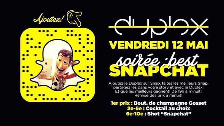 BEST SNAPCHAT PARTY ! - Duplex Club Aix - By Night