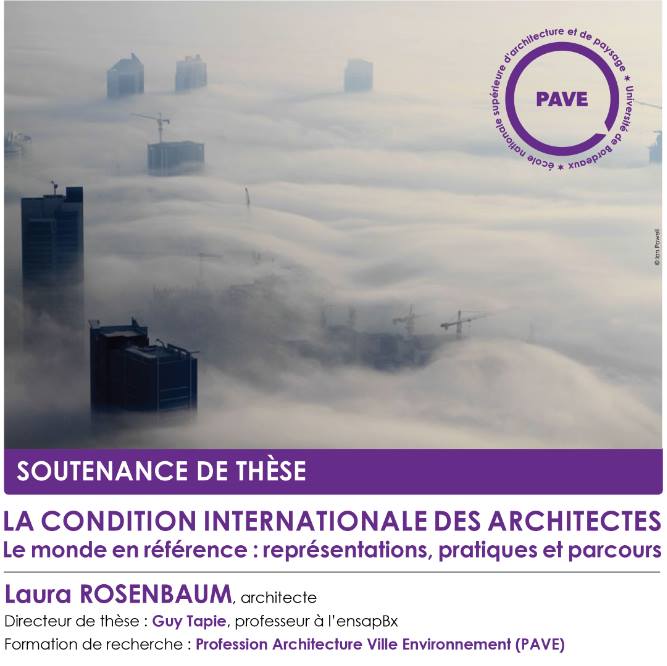 Soutenance de thèse Laura Rosenbaum - Université De Bordeaux - By Night