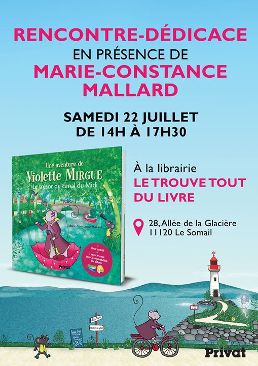 Dédicace Marie-Constance Mallard - Le Trouve Tout Du Livre - By Night