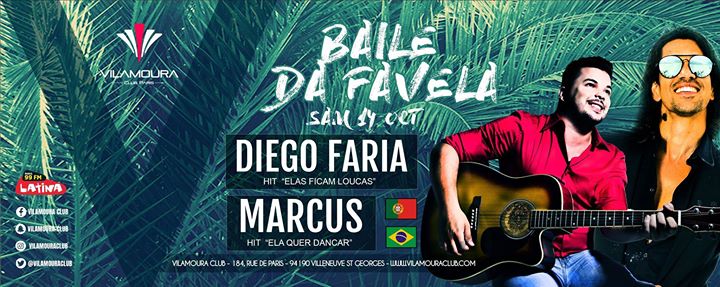 Baile Da Favela ☆ Sam 7 Oct ☆ - Vilamoura Club - By Night