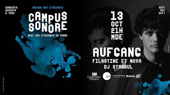 Aufgang / Filastine et Nova / DJ Stanbul - Maison Des Étudiants ...