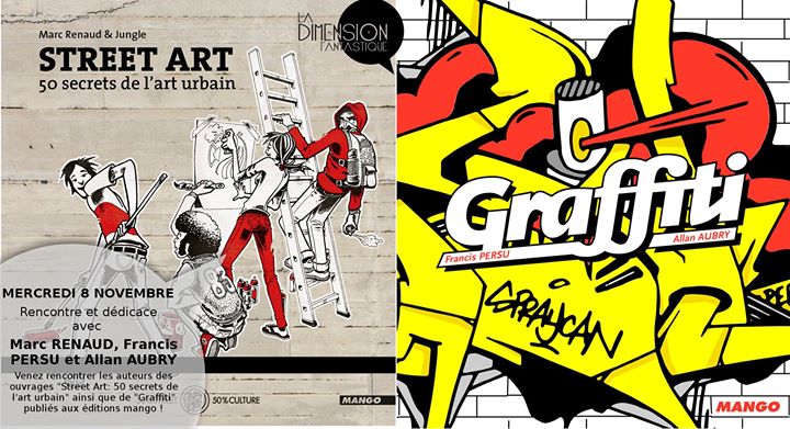 Les auteurs de Graffiti et Street Art chez Mango en dédicace ...