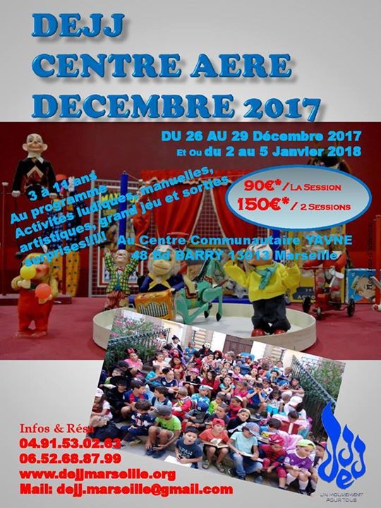 Centre Aéré du DEJJ Marseille - Ville De Marseille - By Night