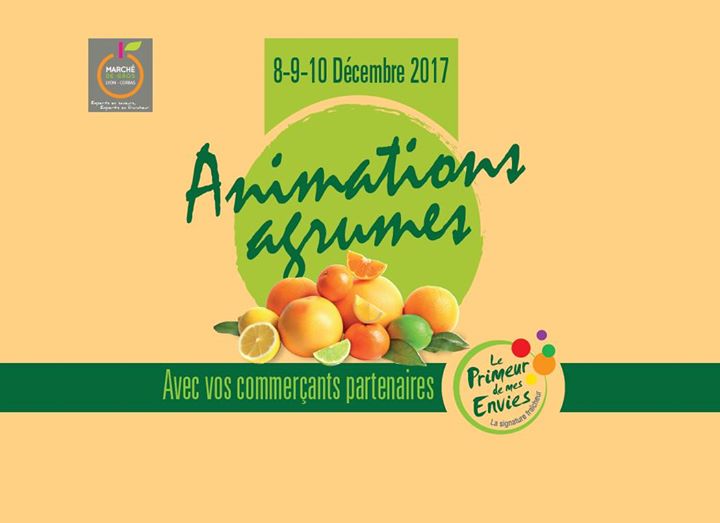 Animation agrumes Marché Jean Macé Lyon 7ème - Les Jupons De Paulette ...