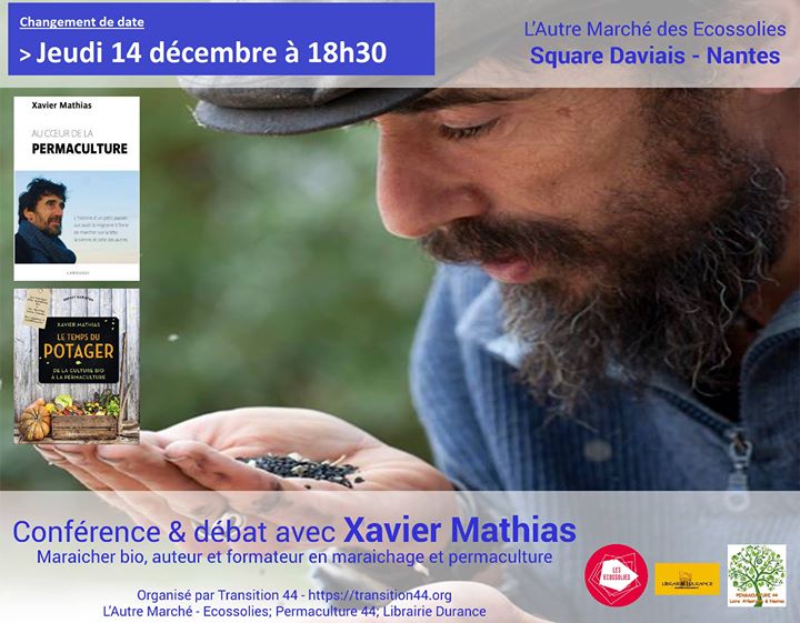 Conférence - Débat - Xavier Mathias - Les Ecossolies - By Night