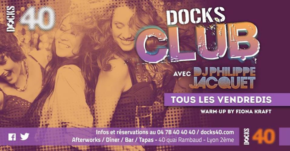 Docks Club avec Philippe Jacquet @ Docks 40 - Docks 40 - By Night