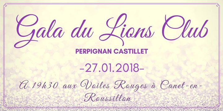 Gala du Lions Club Perpignan Castillet - Les Voiles Rouges - By Night