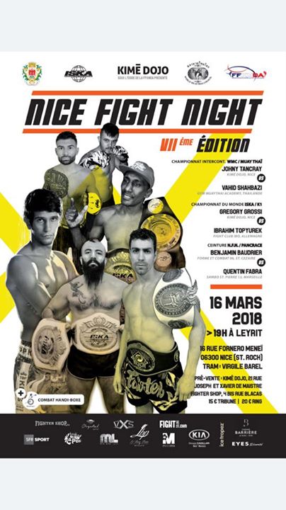 NICE FIGHT NIGHT 2018 - Salle Leyrit - By Night