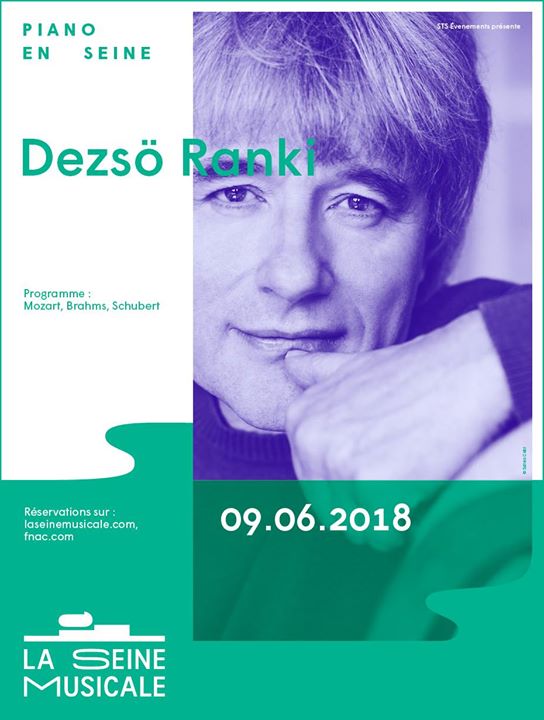 Piano en Seine - Deszo Ranki - La Seine Musicale - By Night