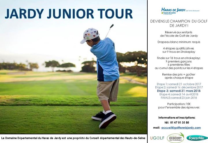 3 eme étape Jardy Junior Tour - Golf Tennis Et Restaurant Du Haras De ...