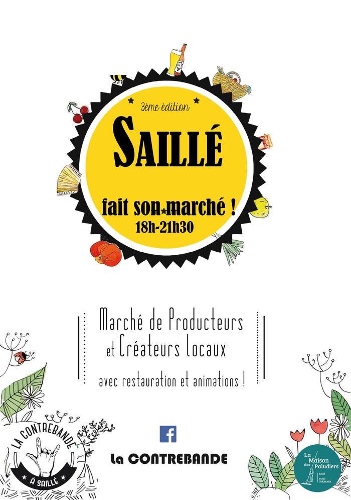 Saillé fait son marché 2021 - Saillé 44350 Guerande - By Night