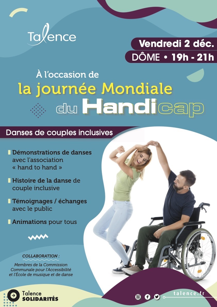 Journée internationale du handicap : une soirée de danse inclusive - Le ...