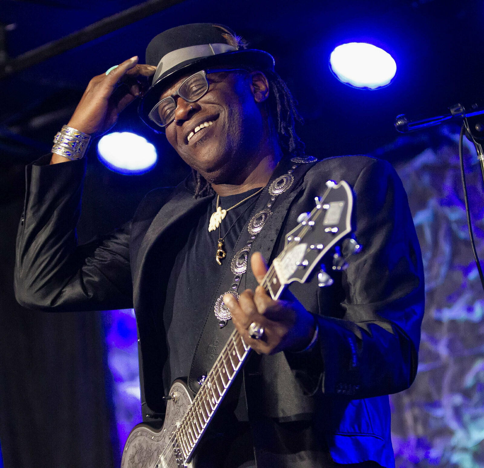 Joe Louis WALKER en concert - Espace René Descartes - By Night