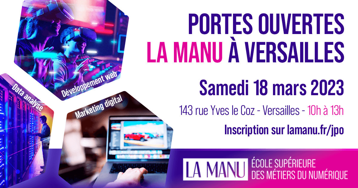 Portes Ouvertes à La Manu Versailles - Formations Post-Bac dans le ...