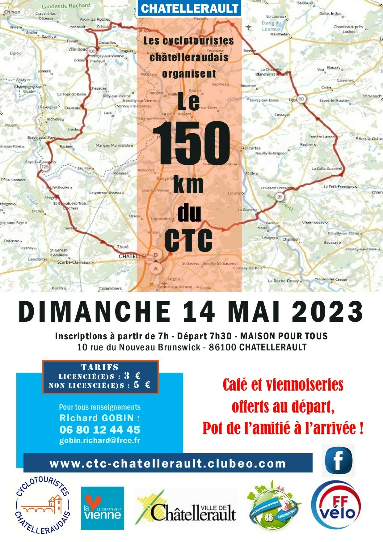 4ème tour cyclotouriste du Grand Châtellerault - Maison Pour Tous - By ...