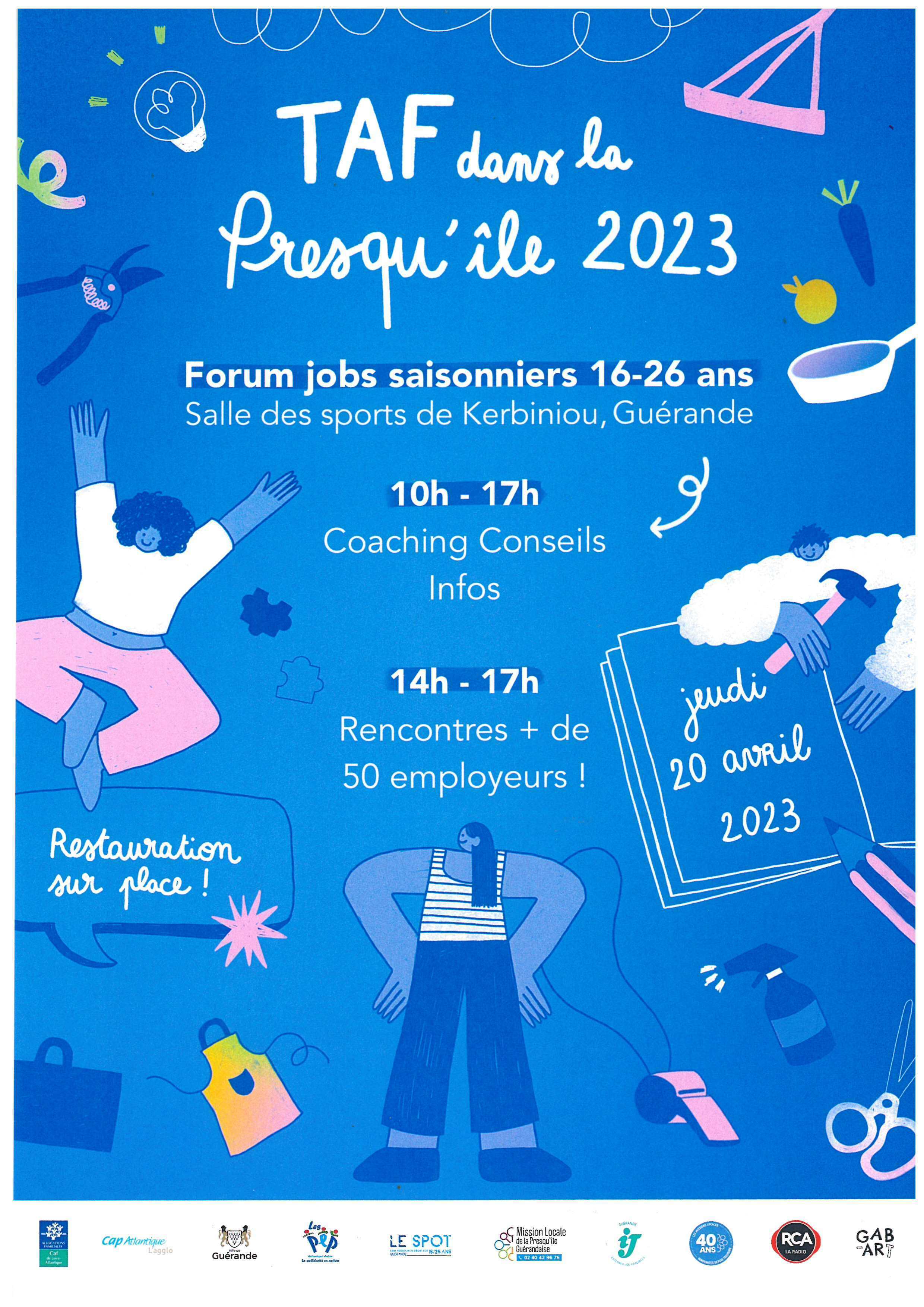 TAF dans la Presqu'île - Forum jobs saisonniers - Salle Des Sports De ...