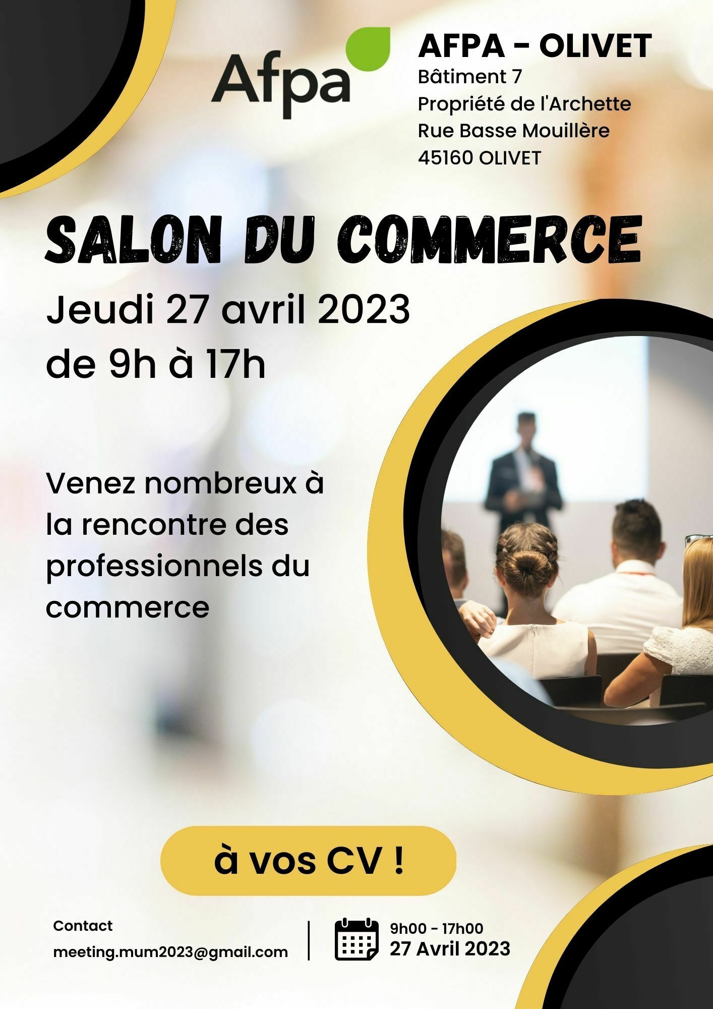 Salon du commerce - AFPA - By Night