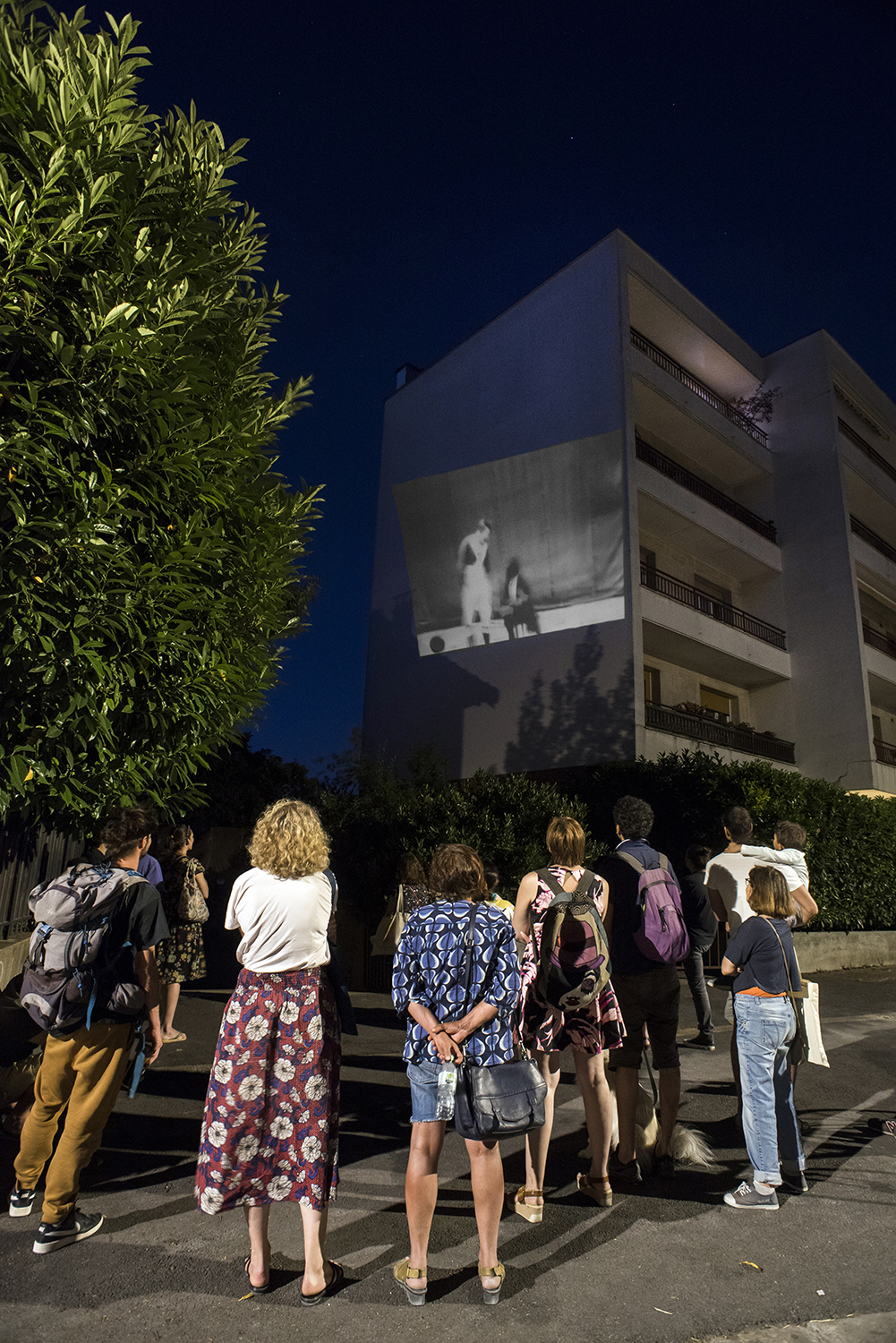 Création de parcours de projection nocturne - Cinéma Le Luxy - By Night