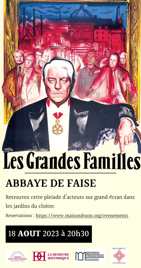 Cinéma - Les grandes Familles - Abbaye De Faise - By Night