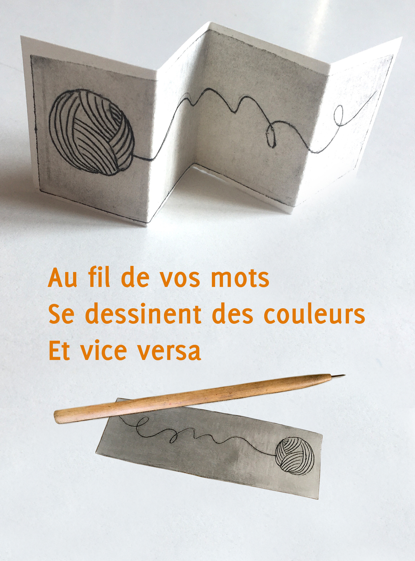 Au fil de vos mots Se dessinent des couleurs Et vice versa ...