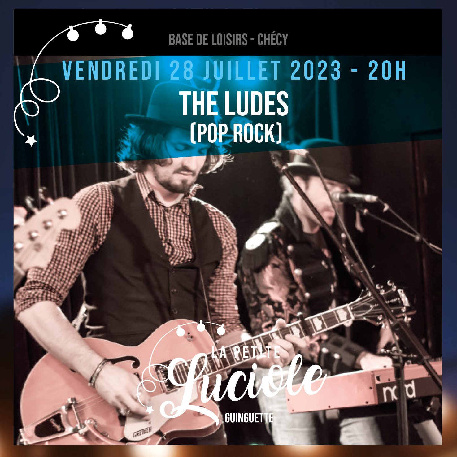 À la guinguette "La petite Luciole", concert de "Au café du canal ...