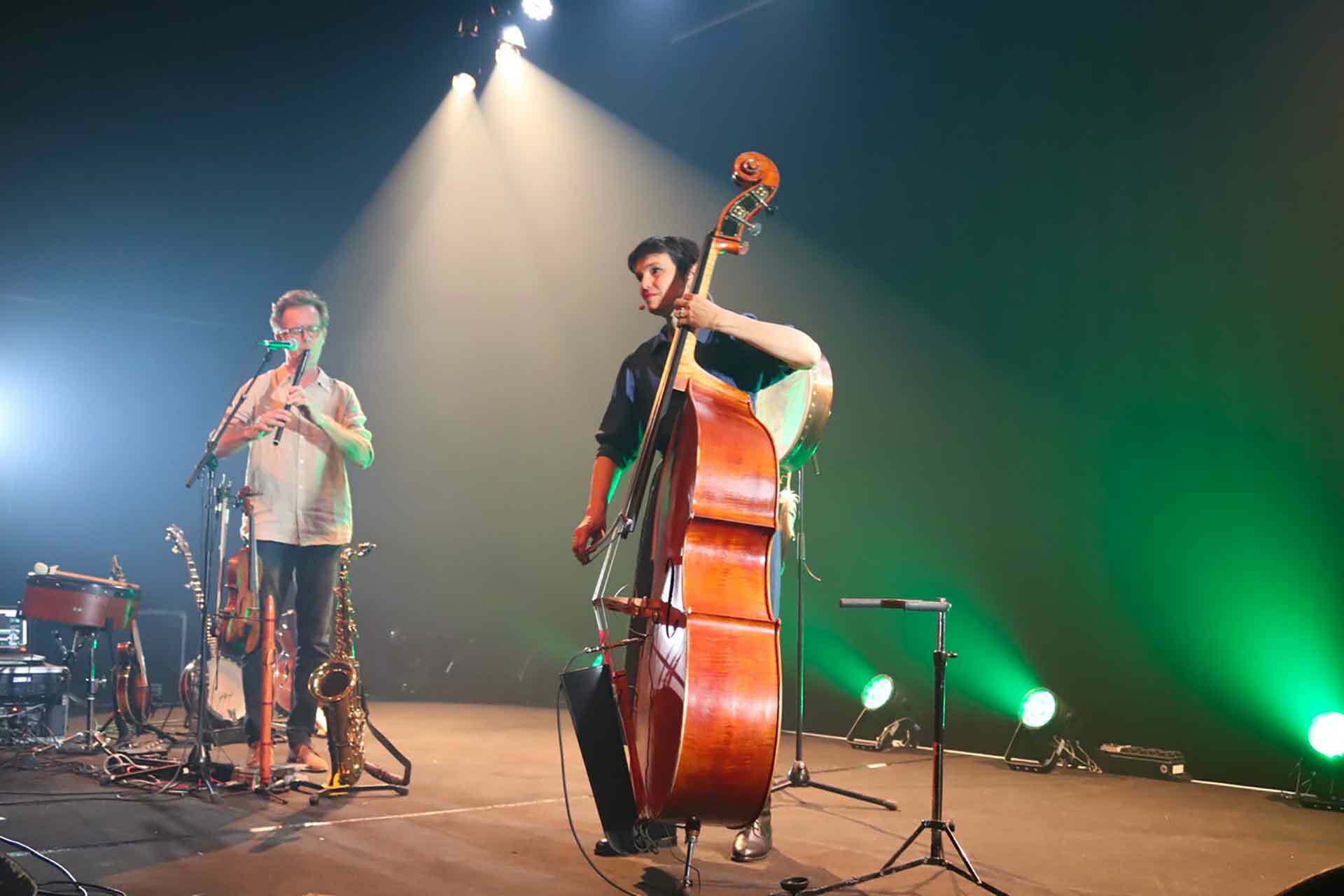 Agnès et Joseph Doherty « Terre de rêves » - Rocher De Palmer - By Night