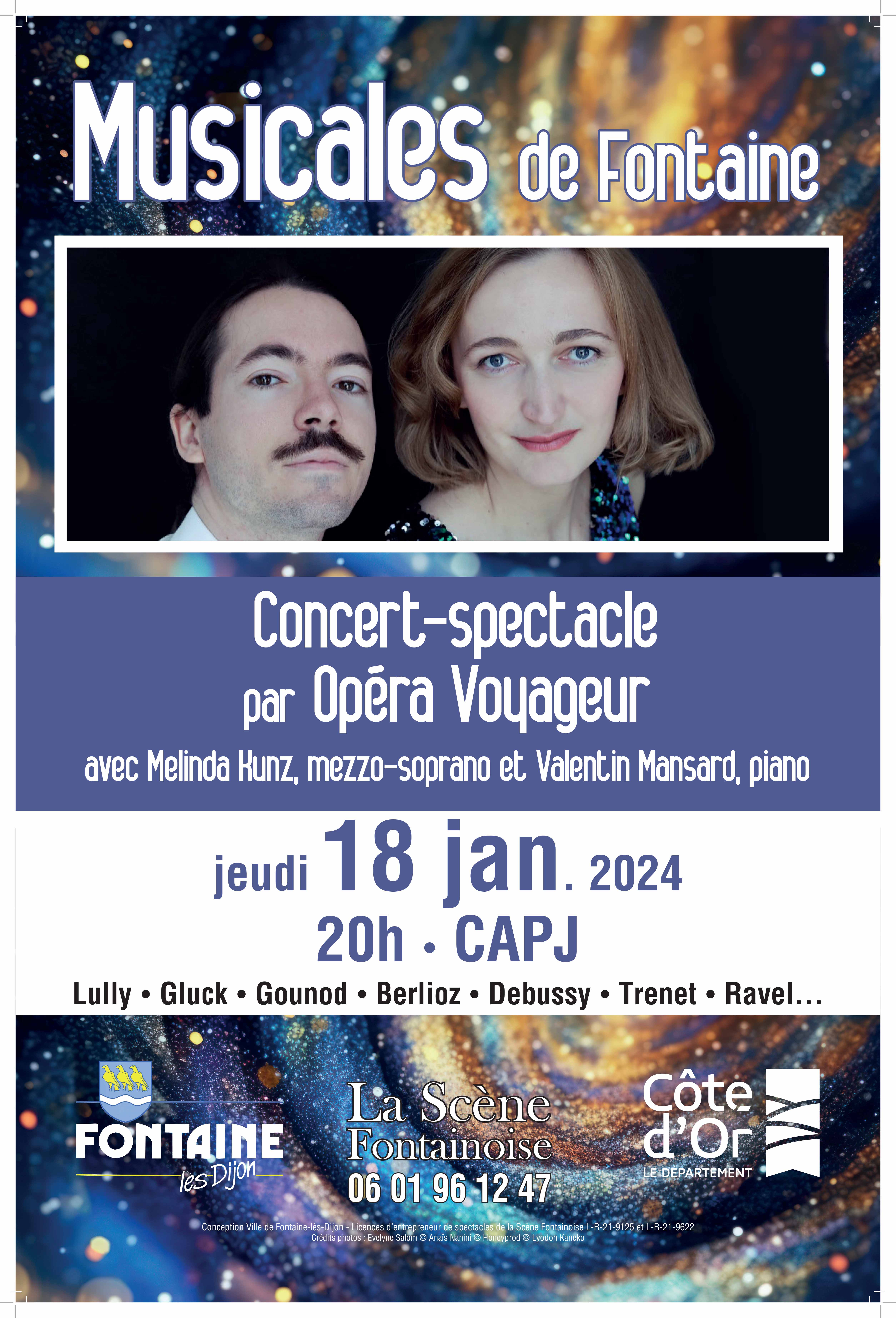 Musicales de Fontaine "Opéra voyageur: Made in France" - Centre D ...