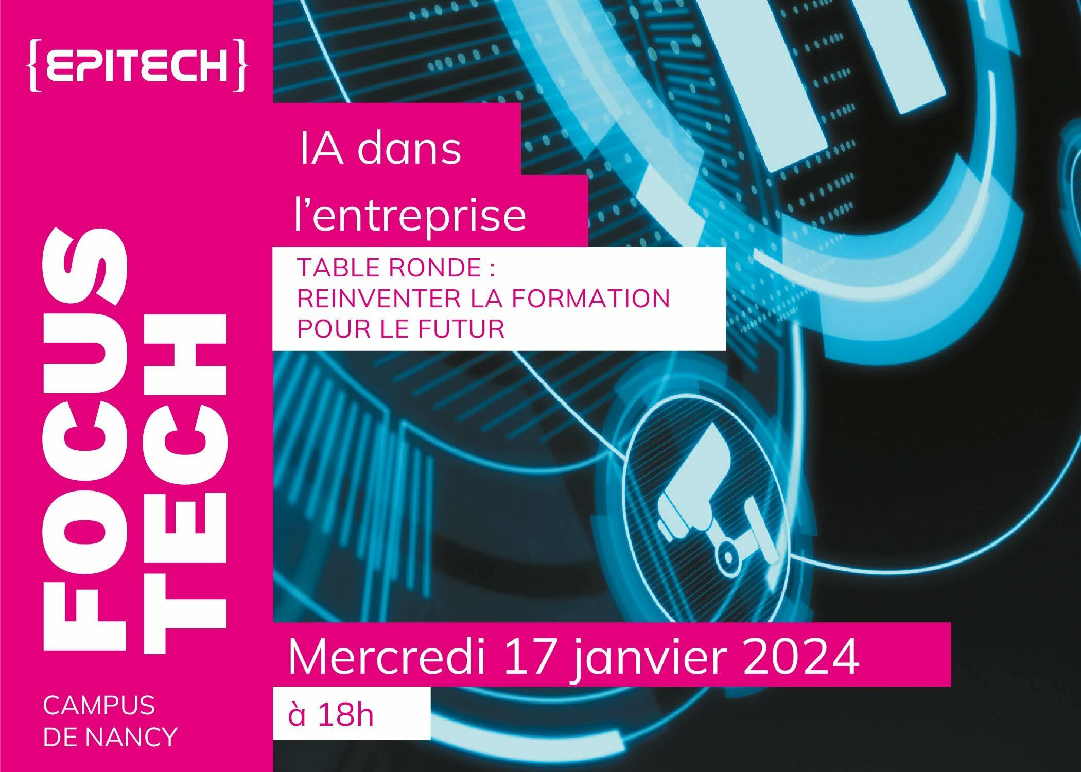 Journée Portes Ouvertes - Cybersécurité - Epitech Nancy - By Night