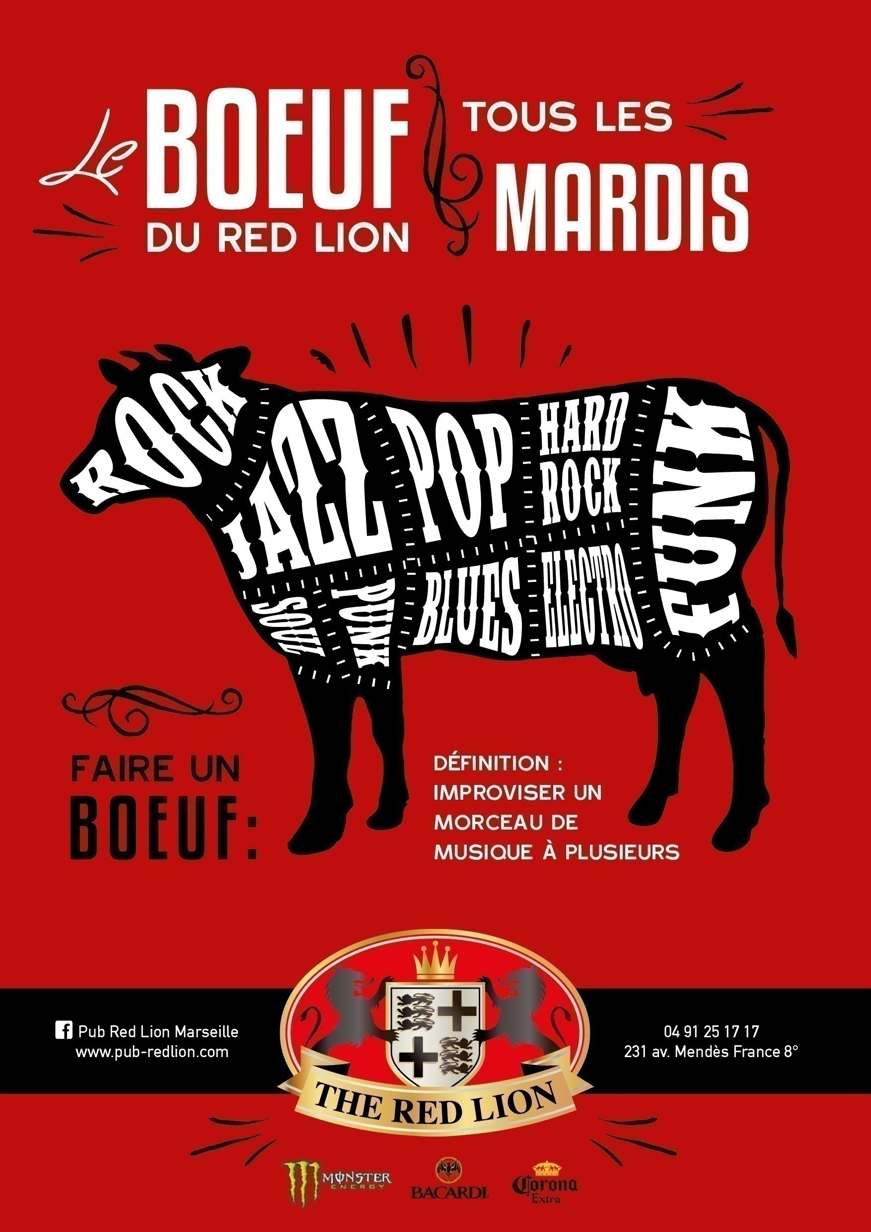 Le bœuf du Red Lion - Red Lion - By Night